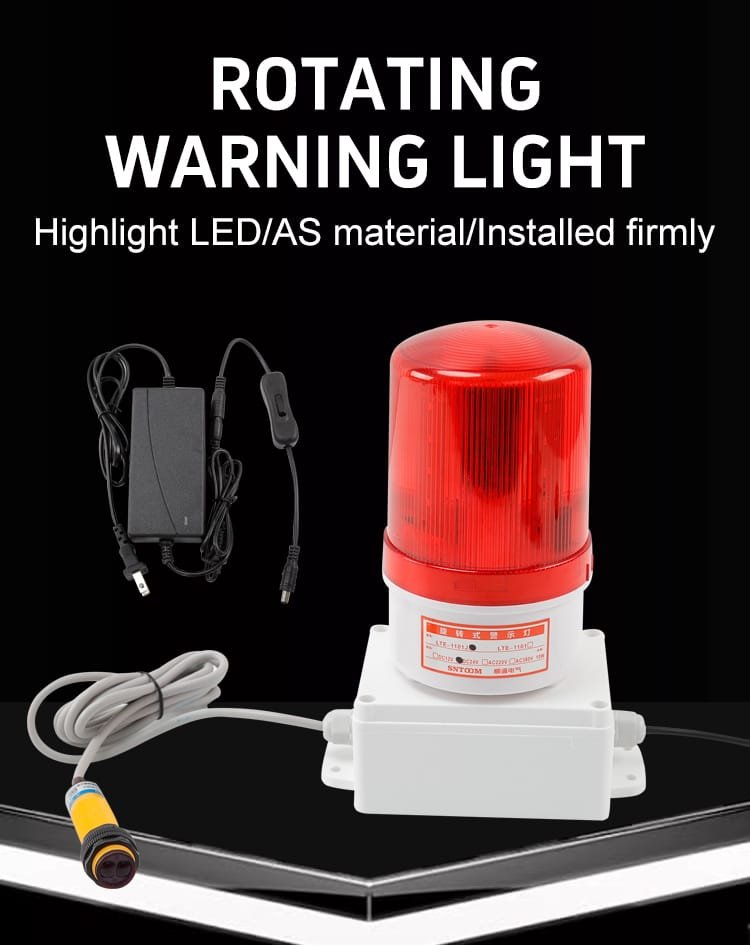 LED Rotating Warning Light LTE-1101J | SNTOOM