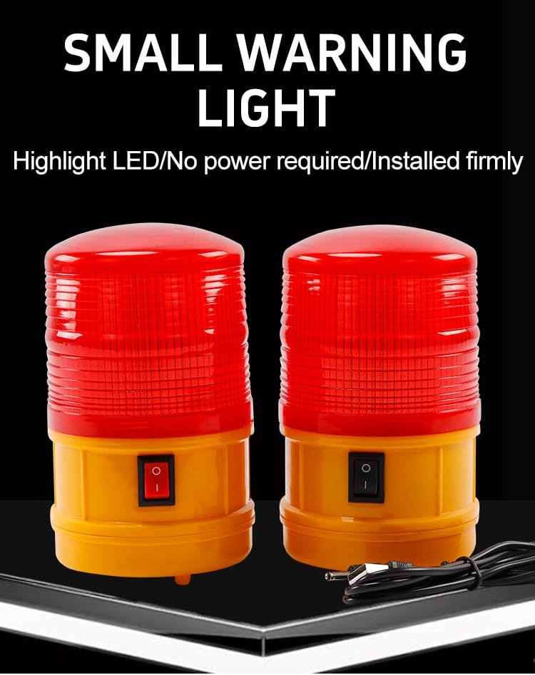 LTD-5088 rechargeable warning light, magnetic strobe light, battery ...