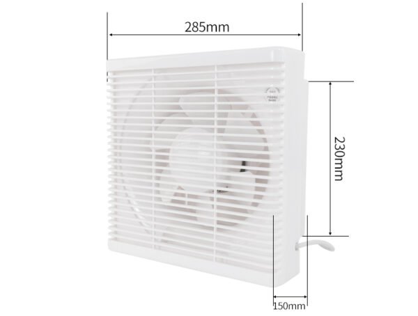 Square Ventilation Fan kitchen exhaust fan Air circulation fan | SNTOOM
